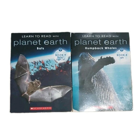 Other | Planet Earth Learn To Read Books Bundle Bats Humpback Whales 2 ...
